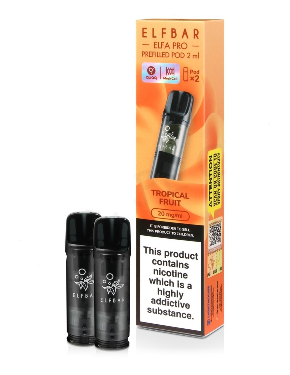 Elf Bar Elfa Pro Pods Tropical Fruits 2ml