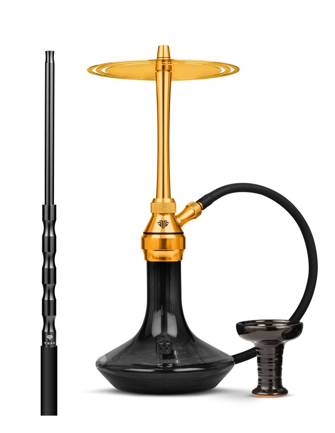 Tsar Shisha H-One Evolution Luxury Black 45cm